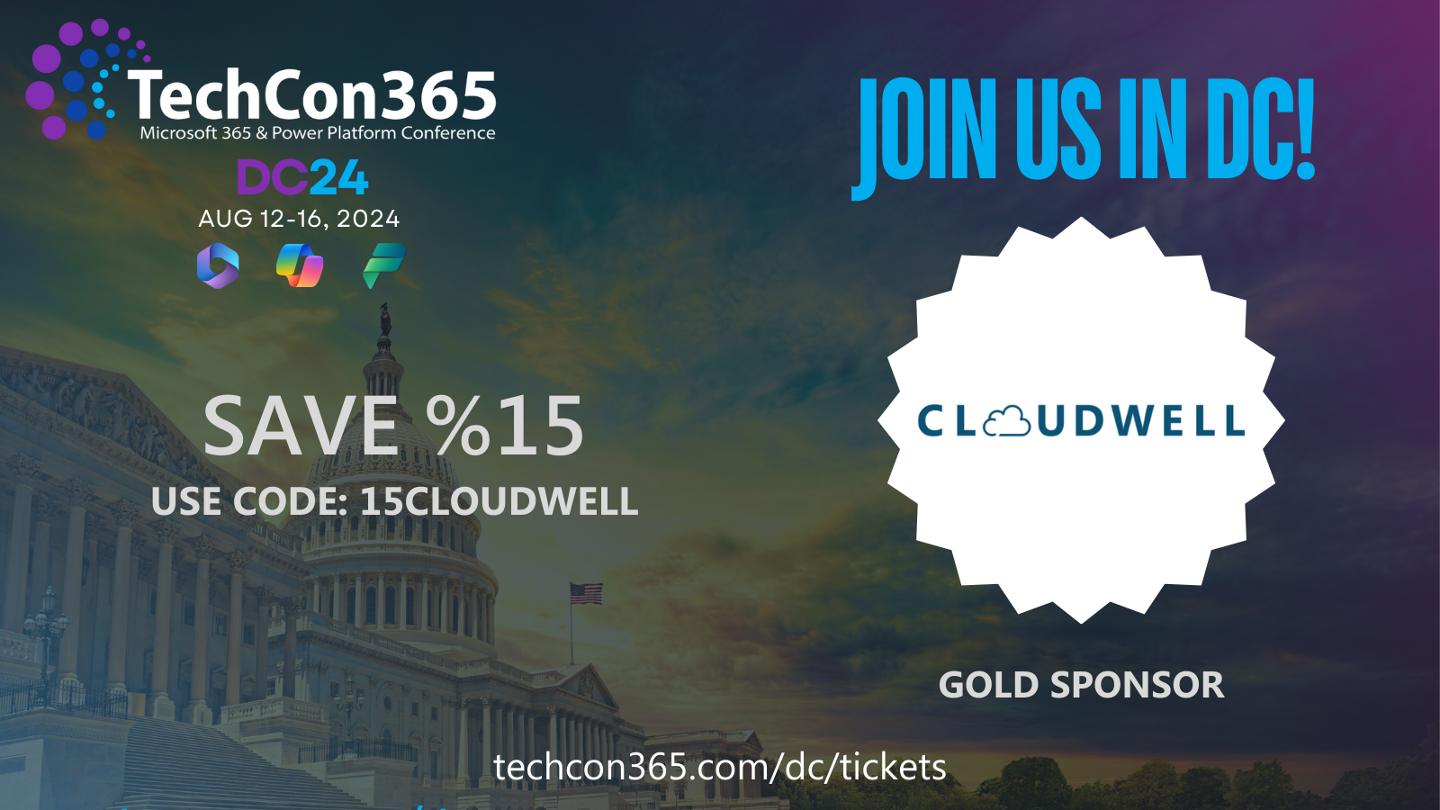 Join Me @ TechCon365 DC - Pat's M365 Horizons